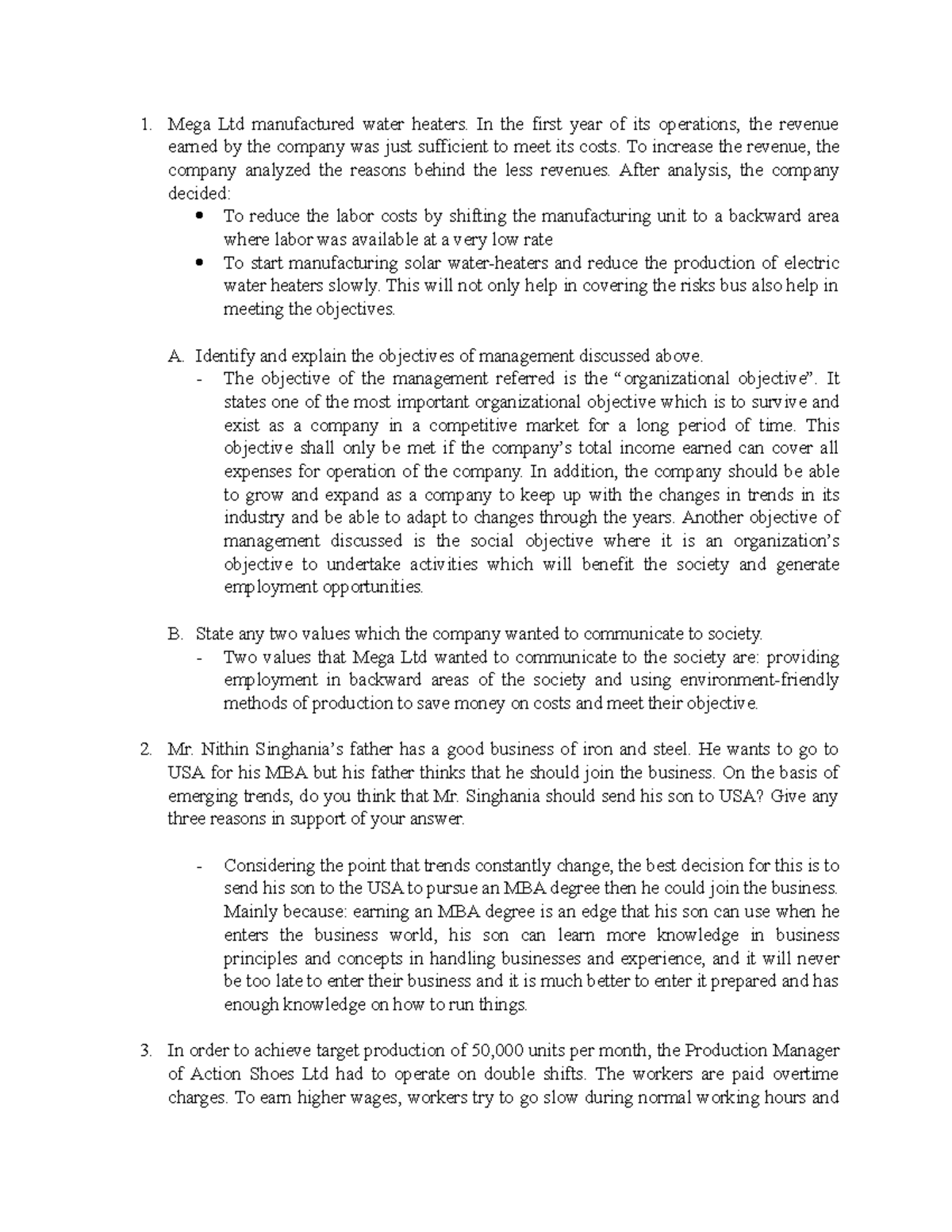 CASE Study - Strategic Management Analysis and Insights - Studocu