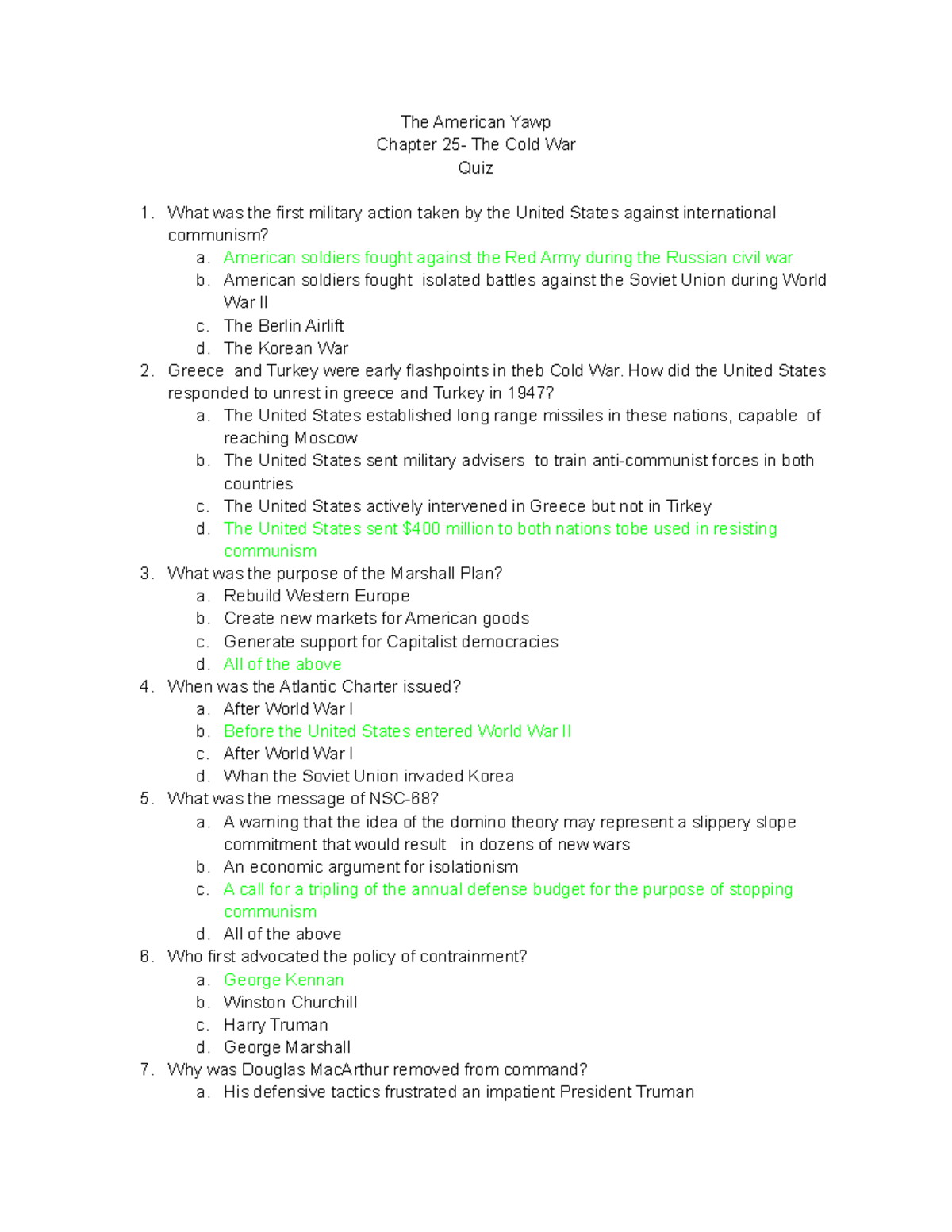 The American Yawp Chapter 25 - American soldiers fought against the Red ...