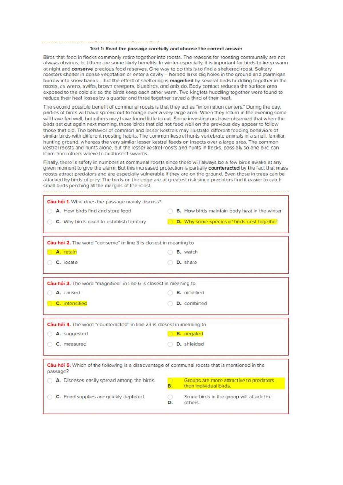 Reading Comprehension B1Hutech: Understanding Texts and Answering ...
