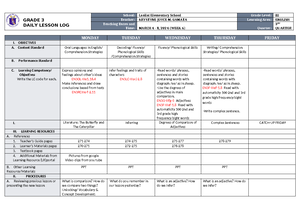 Detailed Lesson PLAN IN Mathematics Grade 1- Final RIA - DETAILED ...