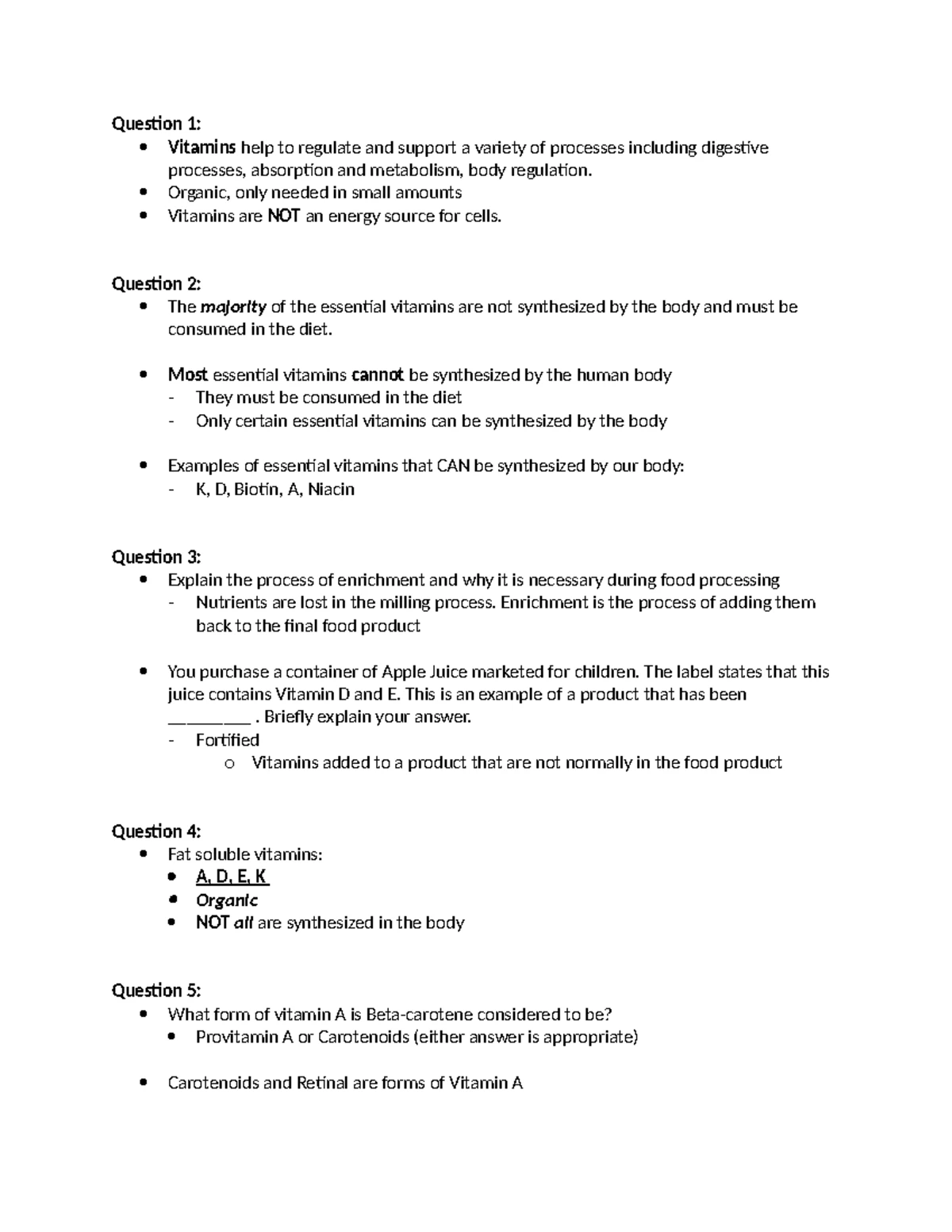 Exam 3 Concepts: Fad Diets, Energy Balance, and Behavior Modification ...