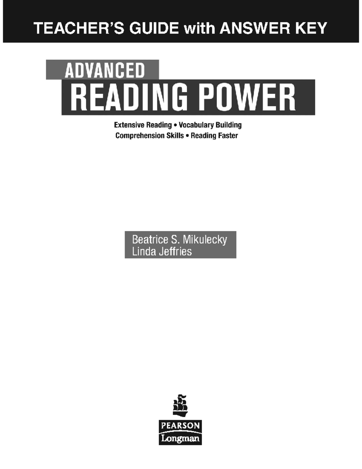 Advanced Reading Power TB Teacher's Guide & Answer Key - Studocu