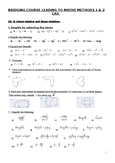 General Mathematics- Unit 1 - Grade: 11 - Victorian Certificate of ...