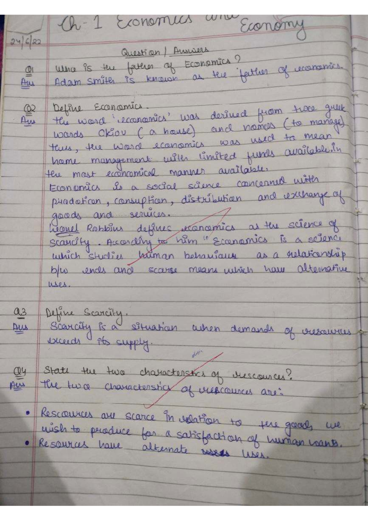 Eco Notebook - Class Notes for Economics (ECO 101) - Studocu