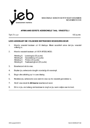 Lydende EN Bedrwywende VORM - LYDENDE EN BEDRWYWENDE VORM- PASSIVE AND ...