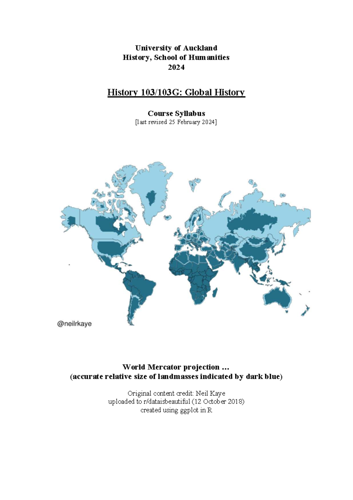 Hist 103-103G Global History Syllabus 2024: Course Overview & Key ...