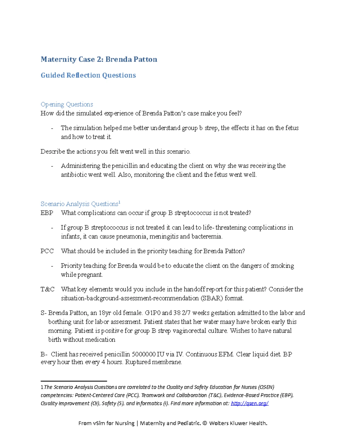 Elsevier Adaptive Quizzing - Quiz 2 - Quit Report content error Study mode ON Using Maslow’s ...