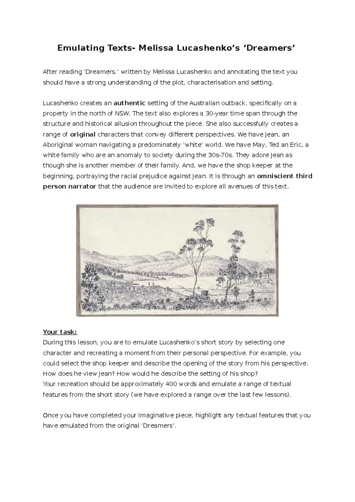 Emulating Texts: Analysis and Perspective on 'Dreamers' by Lucashenko ...