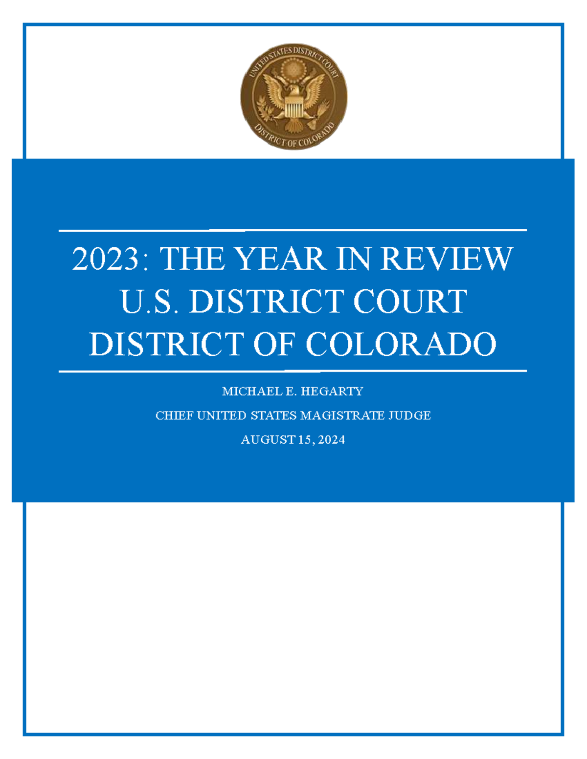 District of Colorado Trial Bench Report 2023: Key Insights & Stats ...