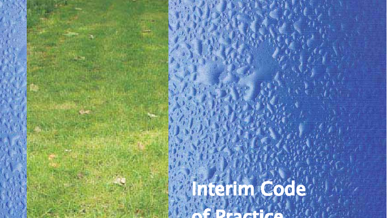 Interim Code of Practice for Sustainable Drainage Systems (SUDS) - Studocu