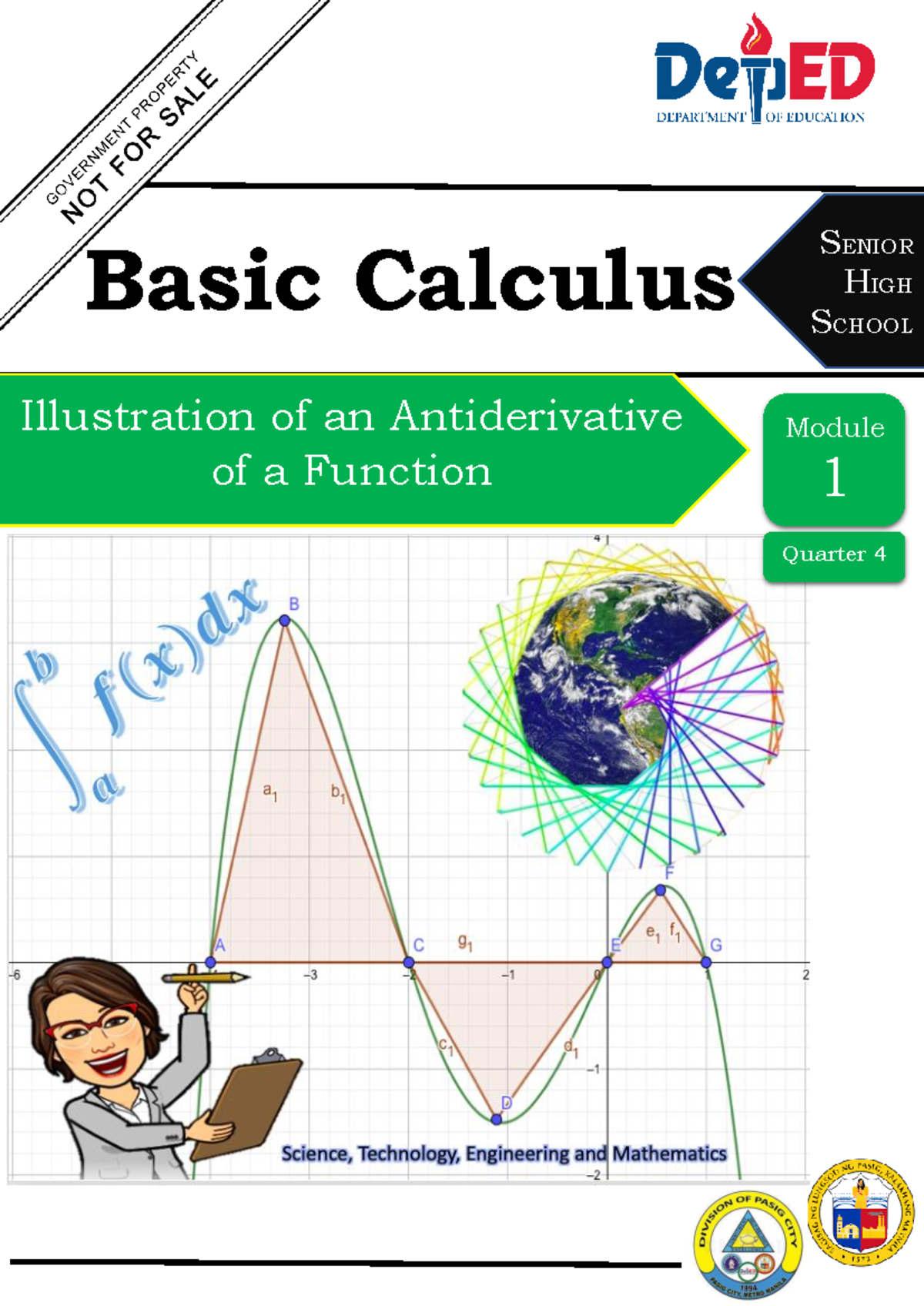 Basic Calculus Q4 Module 1: Antiderivative Illustration for SHS - Studocu