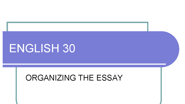 ENGLISH 30 ESSAY NOTES: RESOURCEFULNESS IN LITERATURE - Studocu