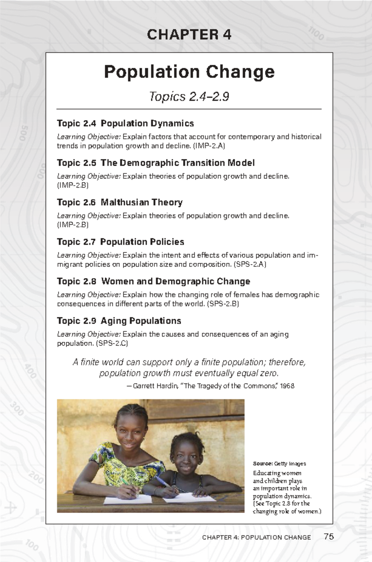 CHAPTER 4: Population Change and Dynamics in Human Geography - Studocu
