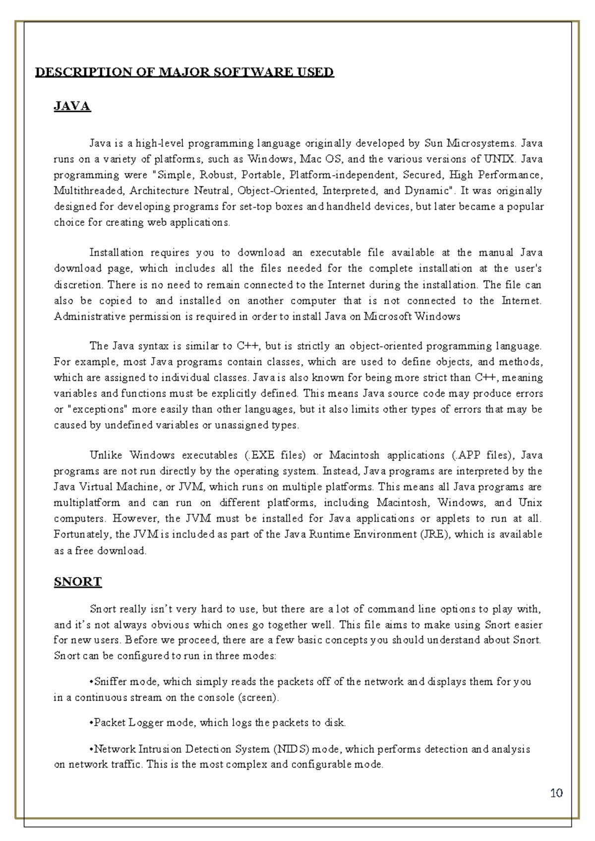 Ccs Lab Manual 1A: Overview of Java, Snort, and Cipher Techniques - Studocu