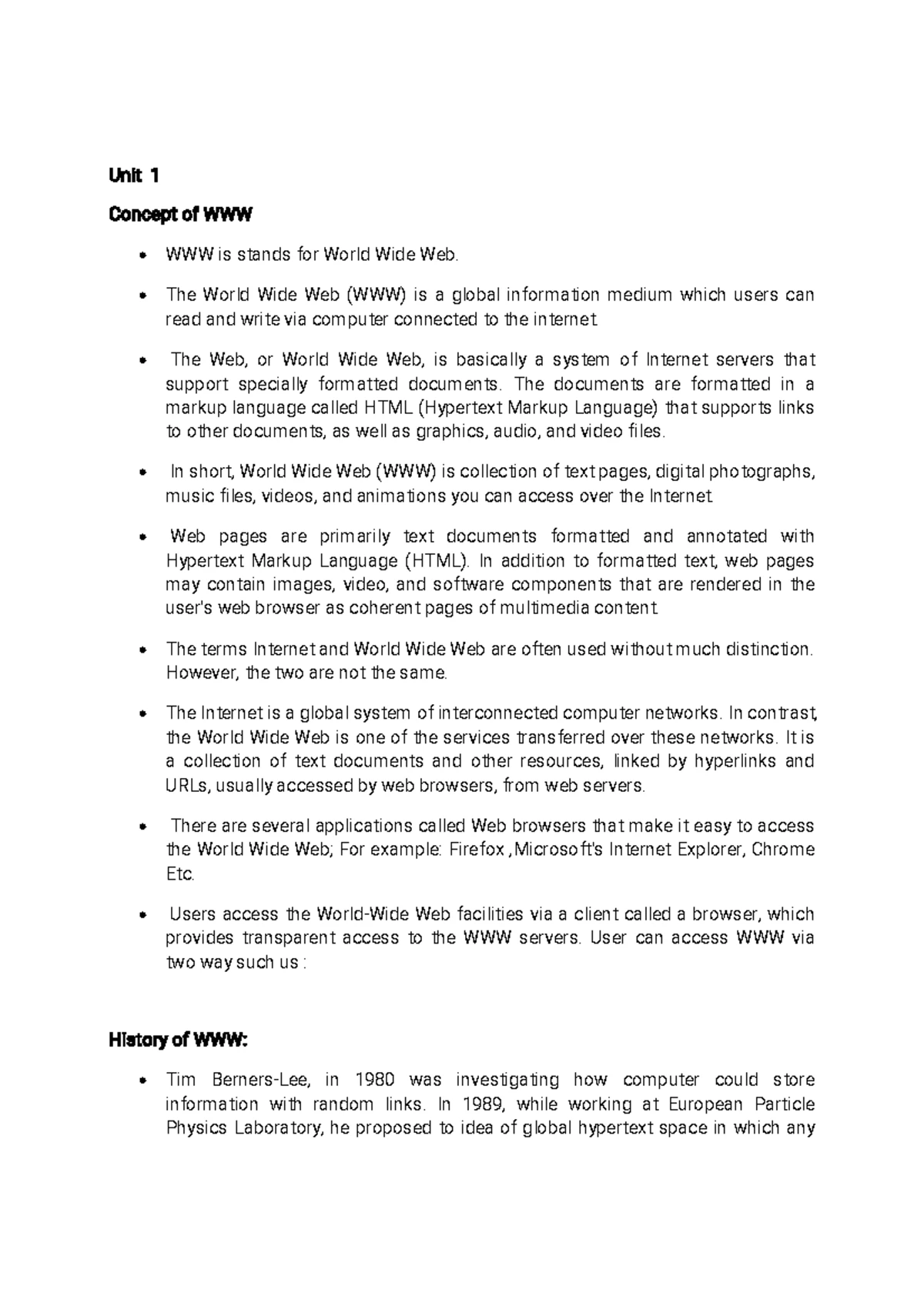 Dhtml Tutorial - Iwt rgpv exam notes - DHTML Tutorial DHTML stands for ...