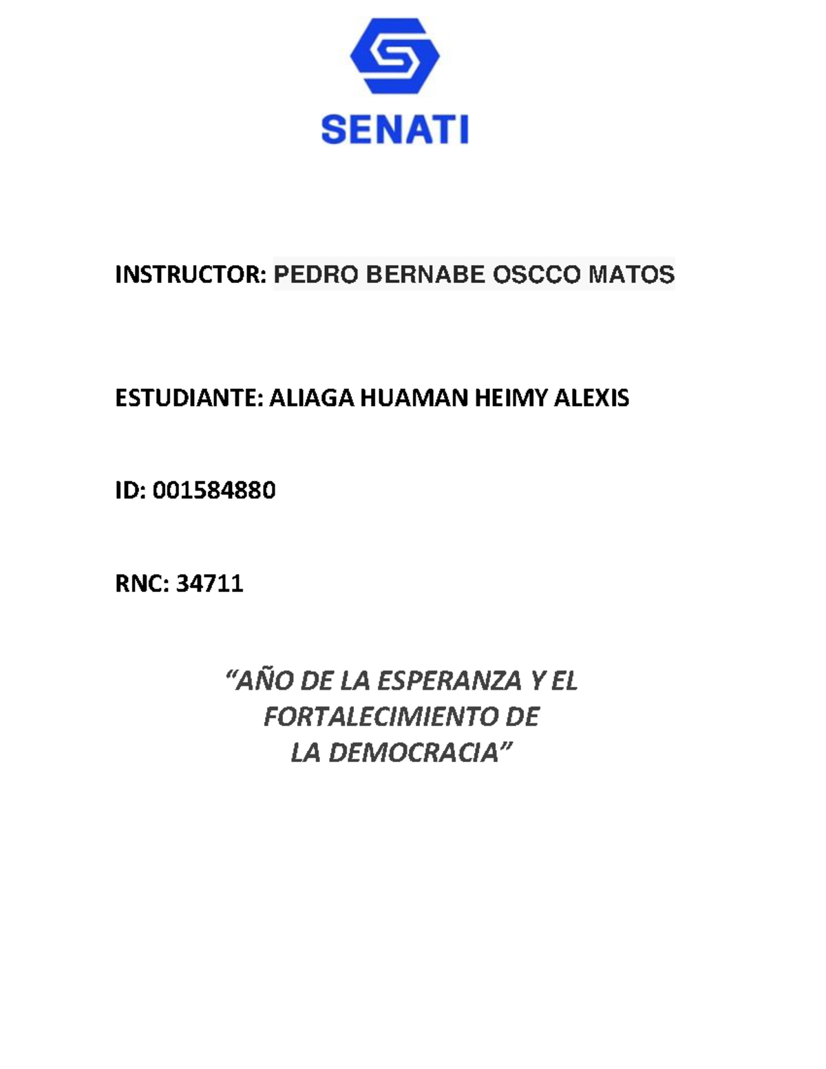Strengthening Hope and Resilience: A Study by Aliaga Huaman (ID ...