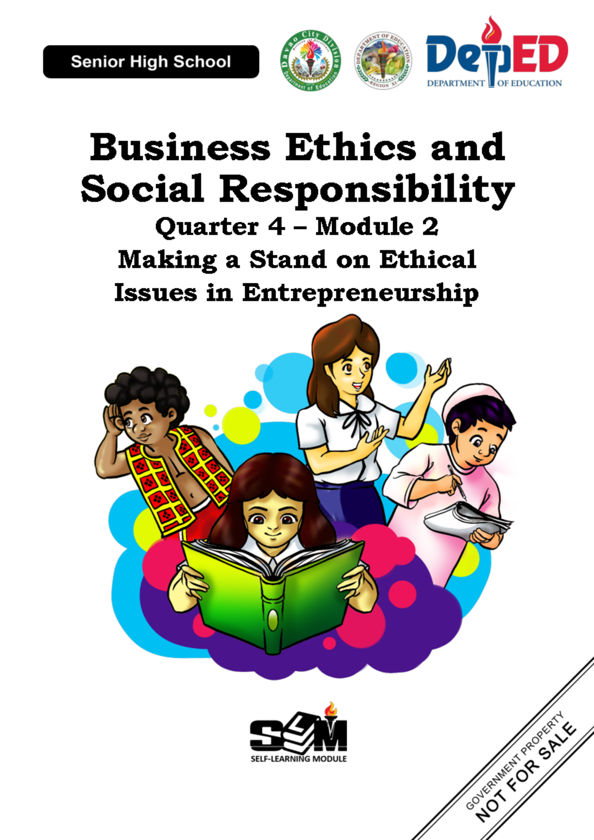 Grade 12 Business Ethics & Social Responsibility Q4 - Module 2 Overview ...