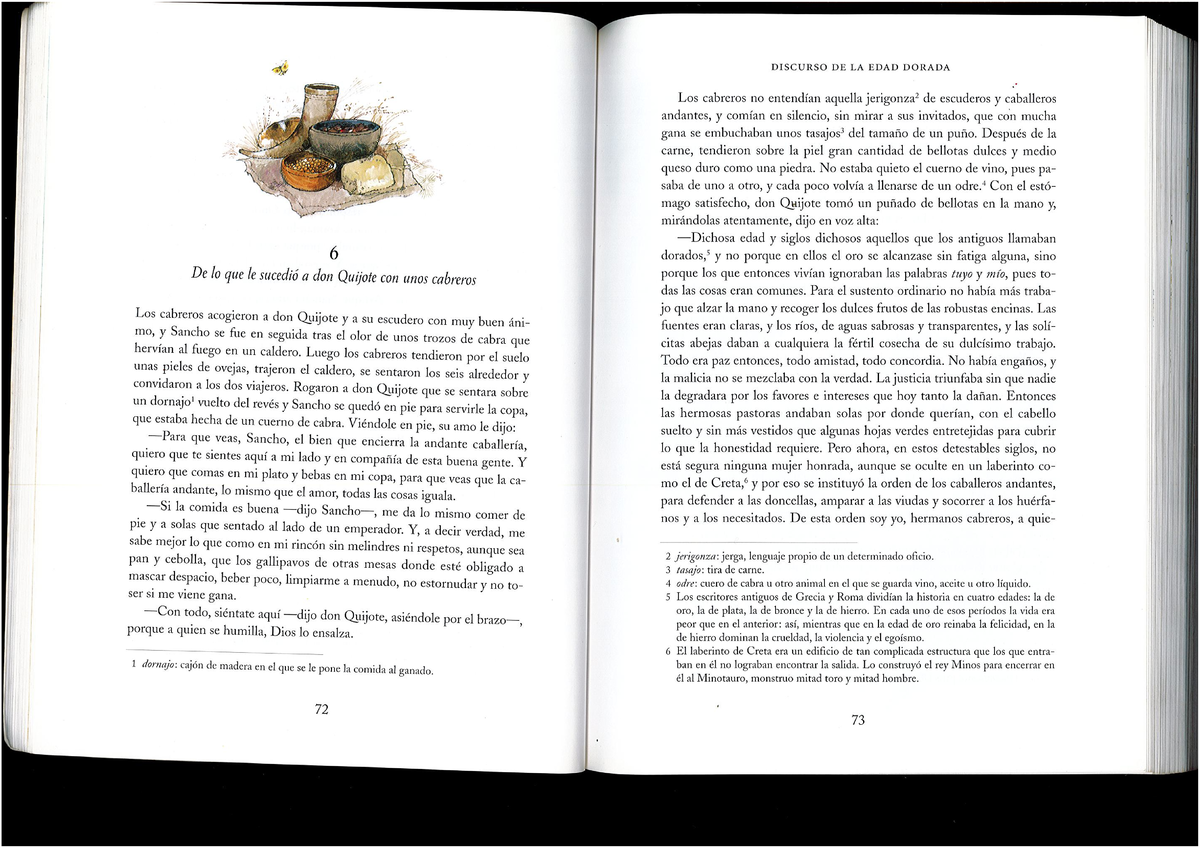 D. Quijote - Capítulo 6: Encuentro con los Cabreros y el Entierro de ...