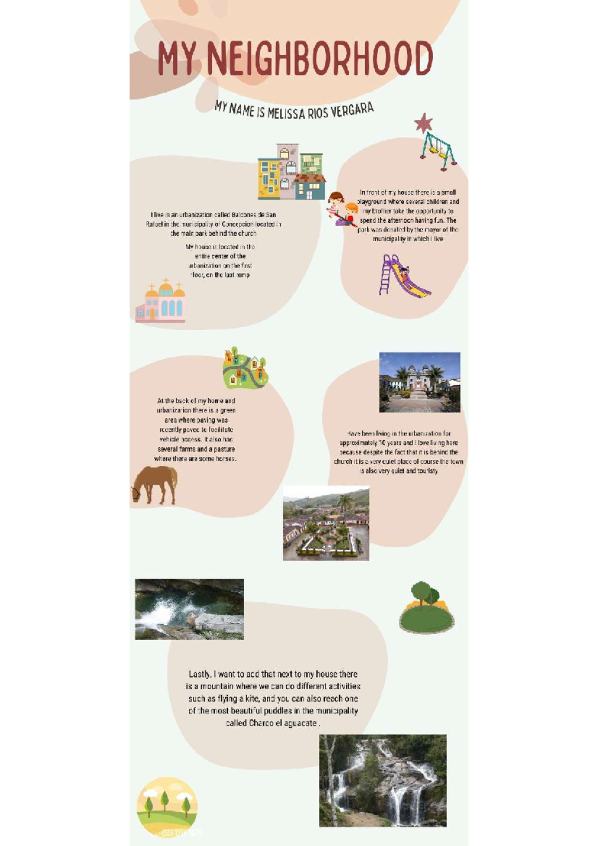 Infografía Sobre Mi Vecindario Curso 2 Studocu