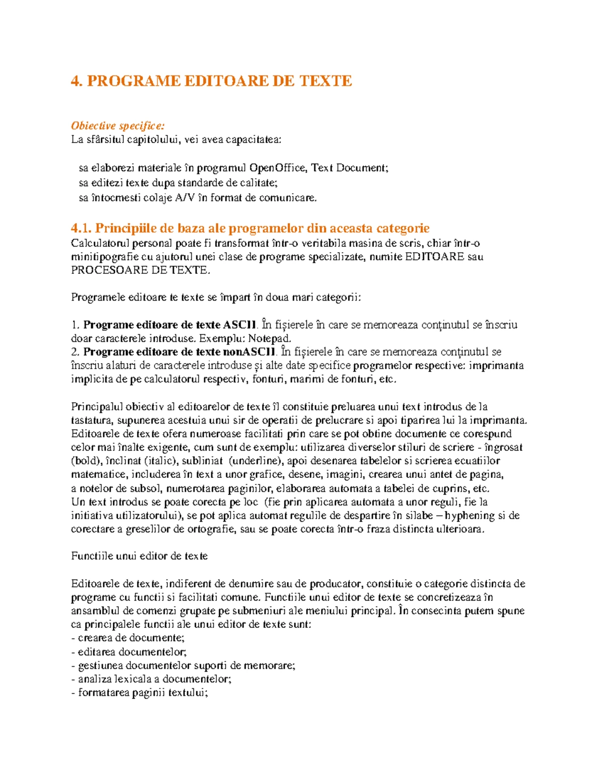 Ce este si cum se redacteaza un referat - CUM SĂ SCRII CORECT UN ...