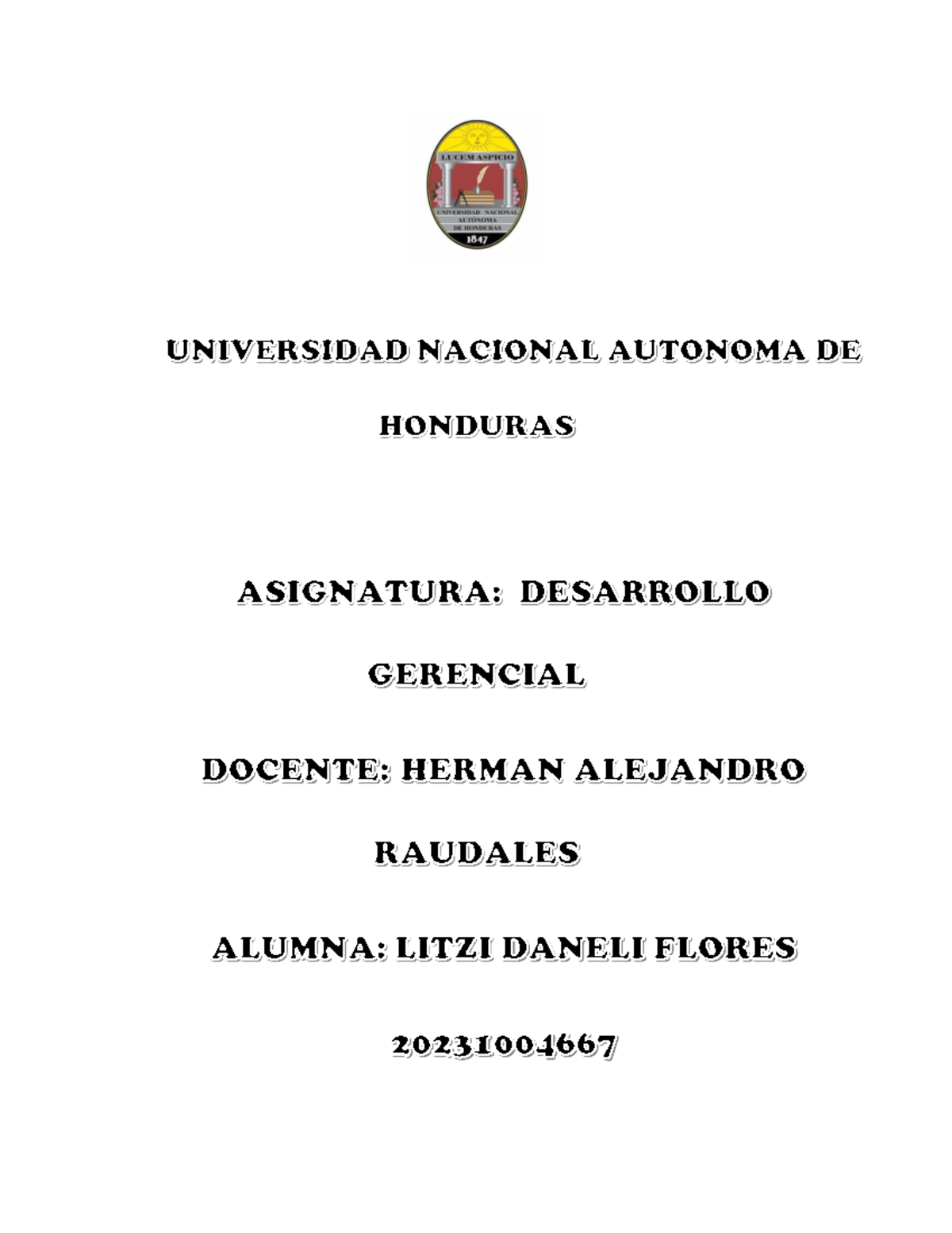 Sistema DE Direccion - tareas - DOCENTE: HERMAN ALEJANDRO RAUDALES ...