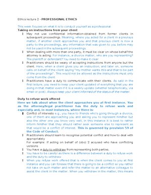 [Solved] An example of written representations on behalf of an accussed ...