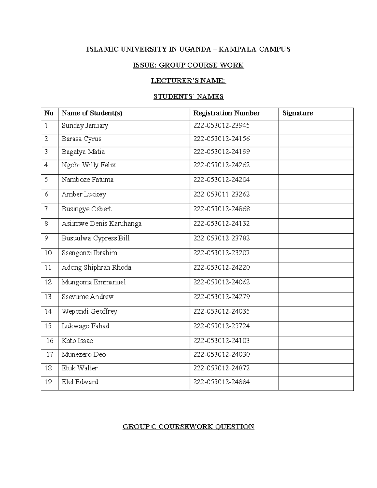 Methods of Teaching Law: Final Group Coursework Insights - Studocu