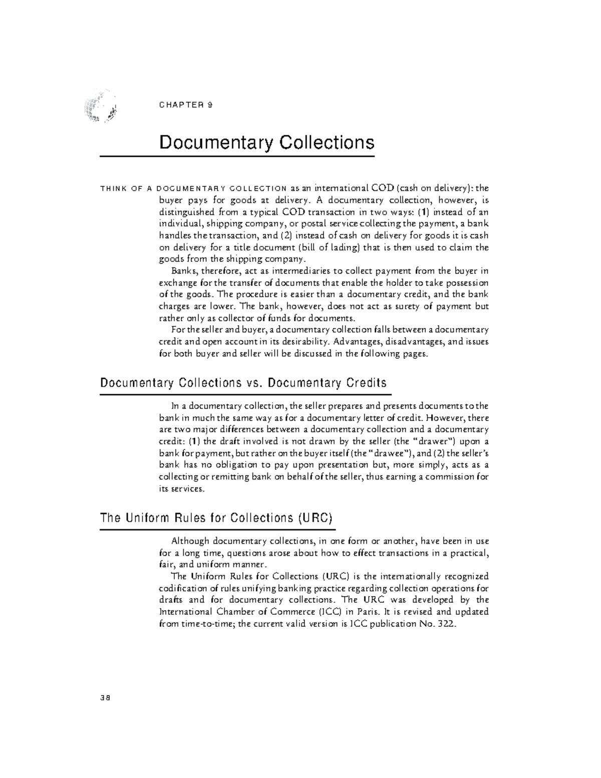 Documentary Collections in International Payments (4th Ed) - Chapter 9 ...