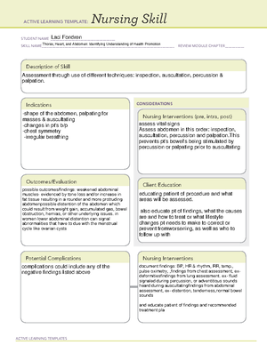 Hip arthroplasty ati template - Nur2218 - ACTIVE LEARNING TEMPLATES ...