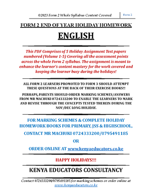 Functional Writing Notes F1 4 - FORM 1 COMPOSITION ADDRESSES NIE BK1 PP ...
