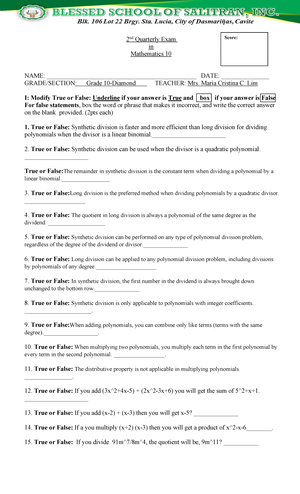 Grade 10 circles - lesson plan for my subject - Topic/ Lesson Name ...