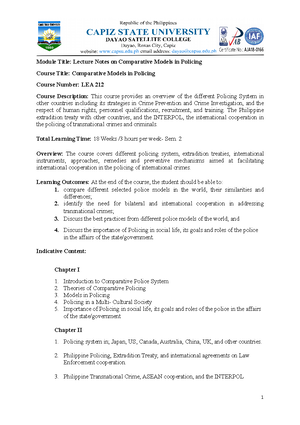 Police operations procedures - PHILIPPINE NATIONAL POLICE MANUAL ...