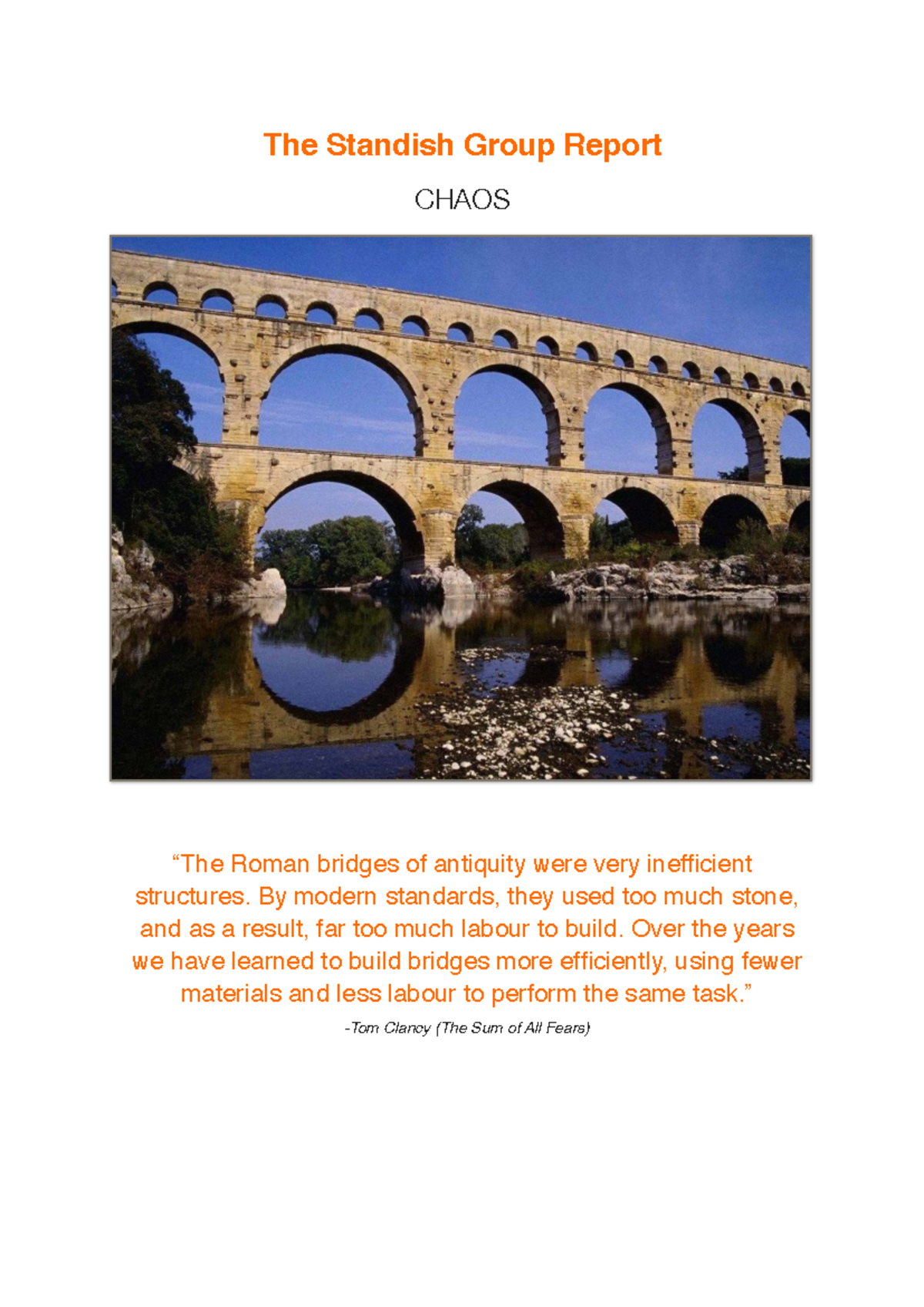 Chaos Report 2014: Analyzing Software Project Failures and Success ...