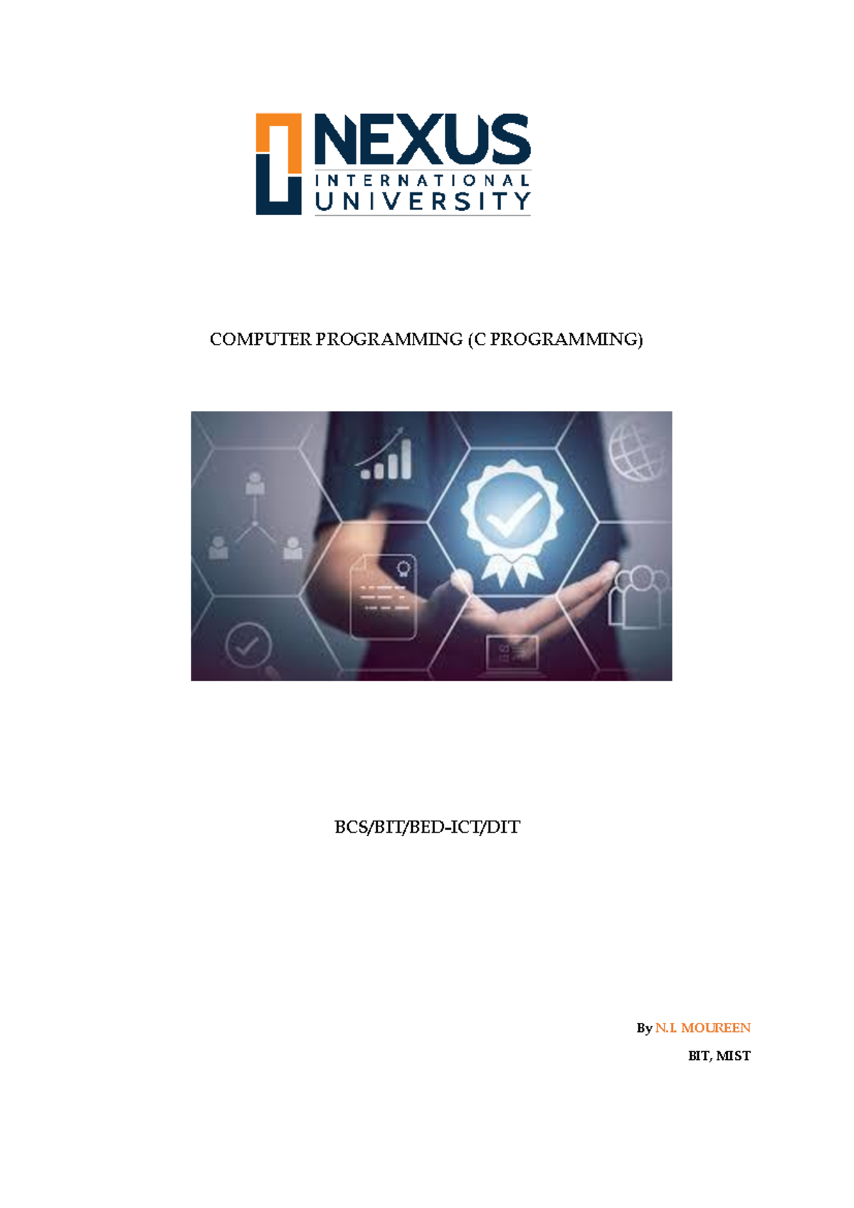 C Programming Notes (C PROG 2025) - Understanding Basics and Concepts ...