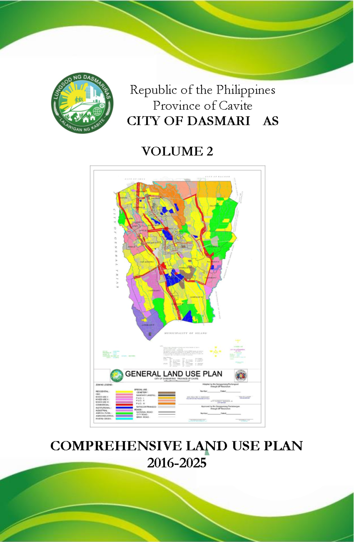 Comprehensive Land Use Plan (CLUP) of Dasmariñas, Cavite - Studocu