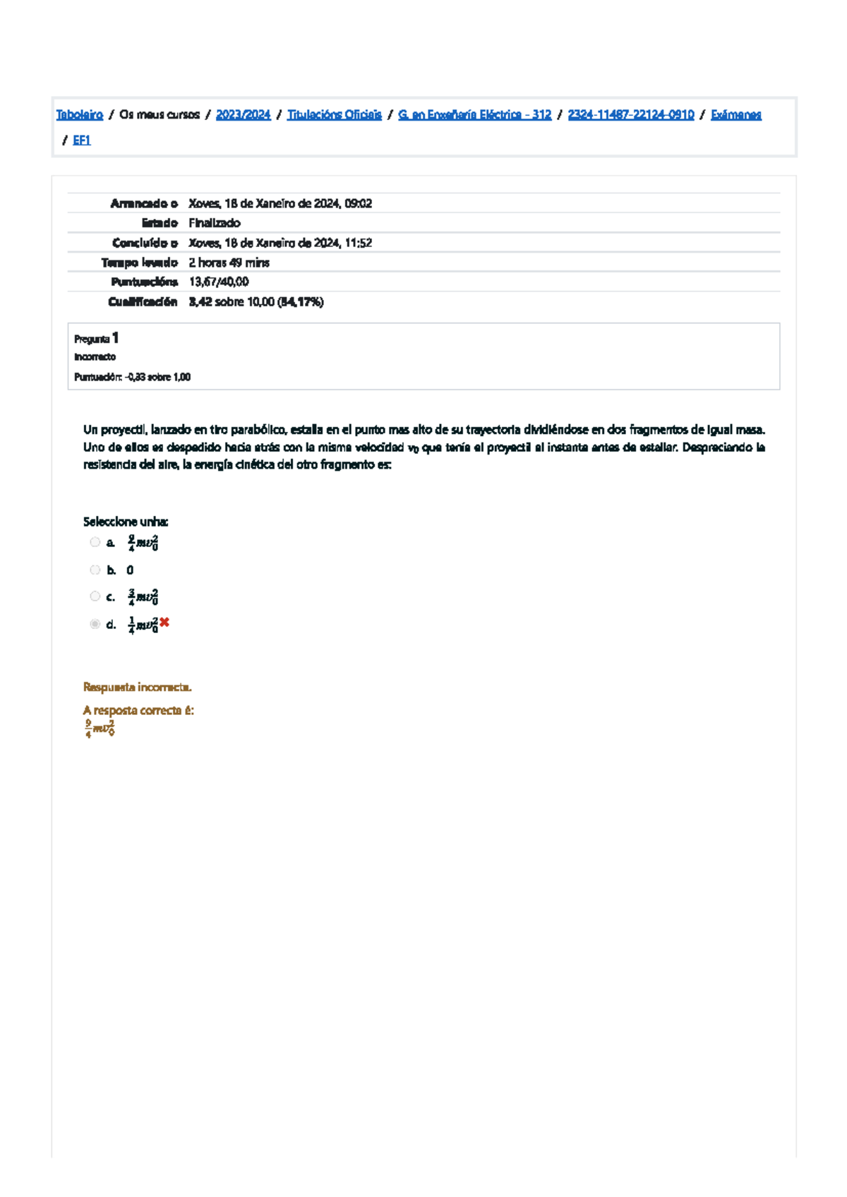 Final Exam Physics 1 Review Notes 2024 - Studocu