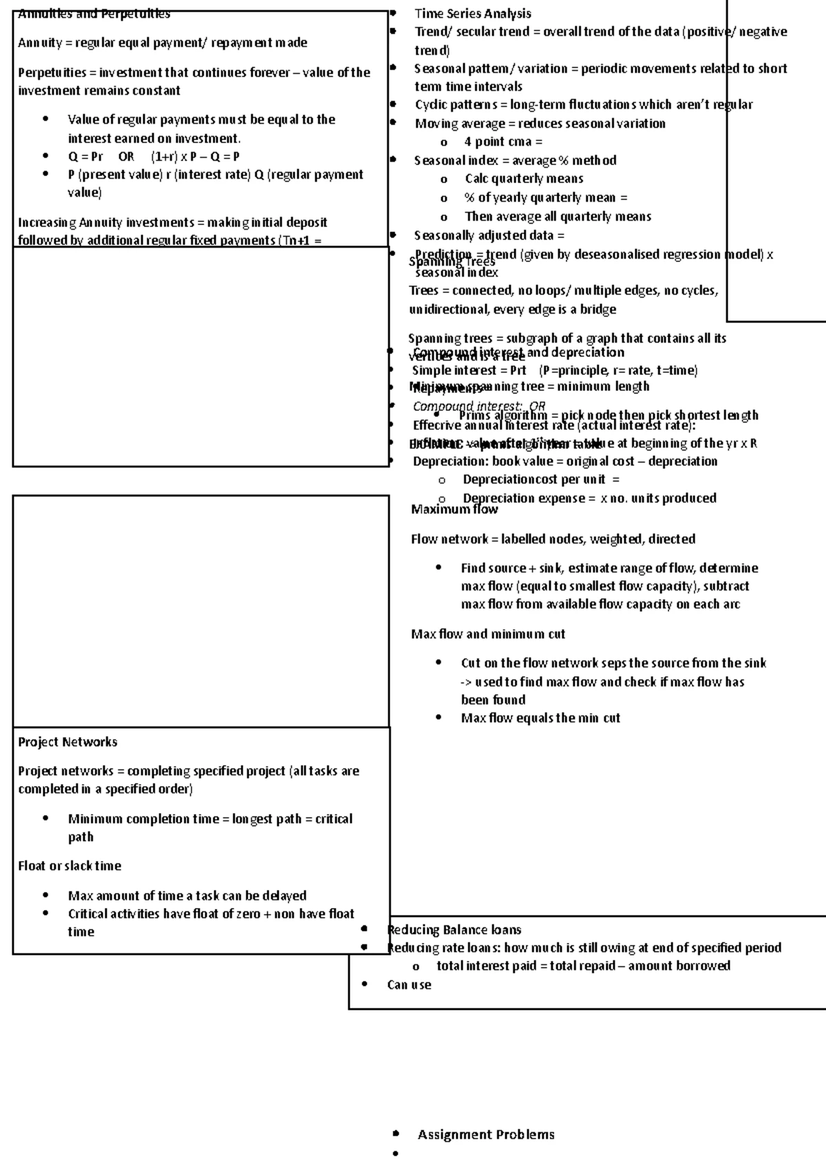 ReviseOnline AMA12v3 - Math Notes for Units 3 & 4 Exam Study Guide ...