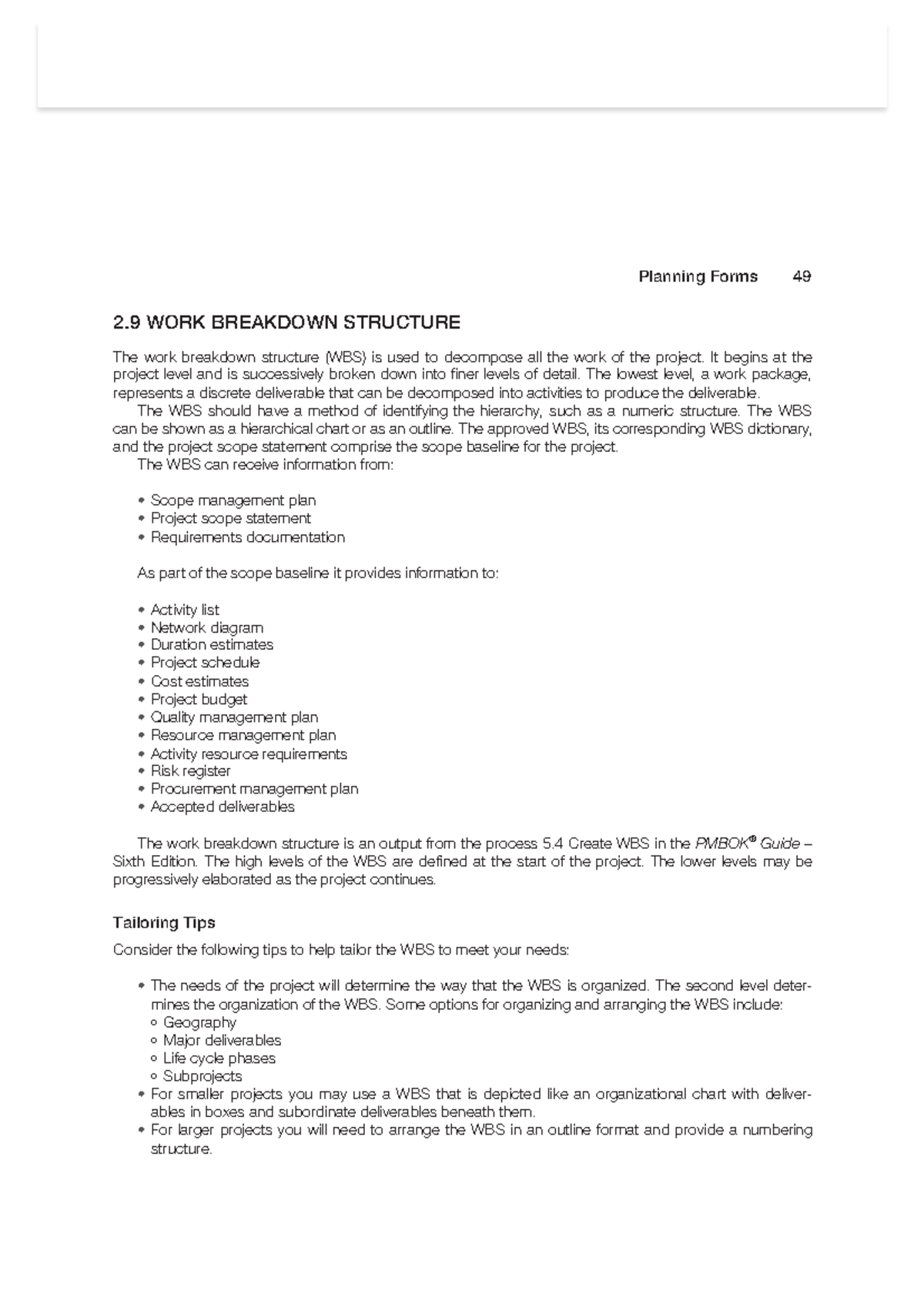 WBS Guide: Understanding Work Breakdown Structure in Project Management - Studocu