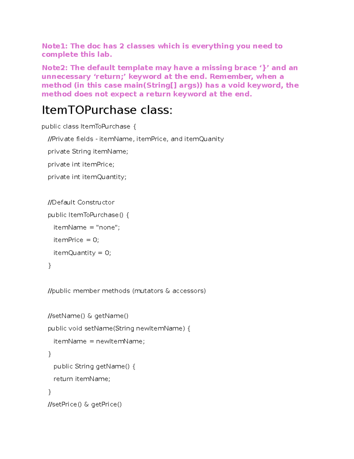 5.12 Java Online Shopping Cart Implementation Guide - Studocu