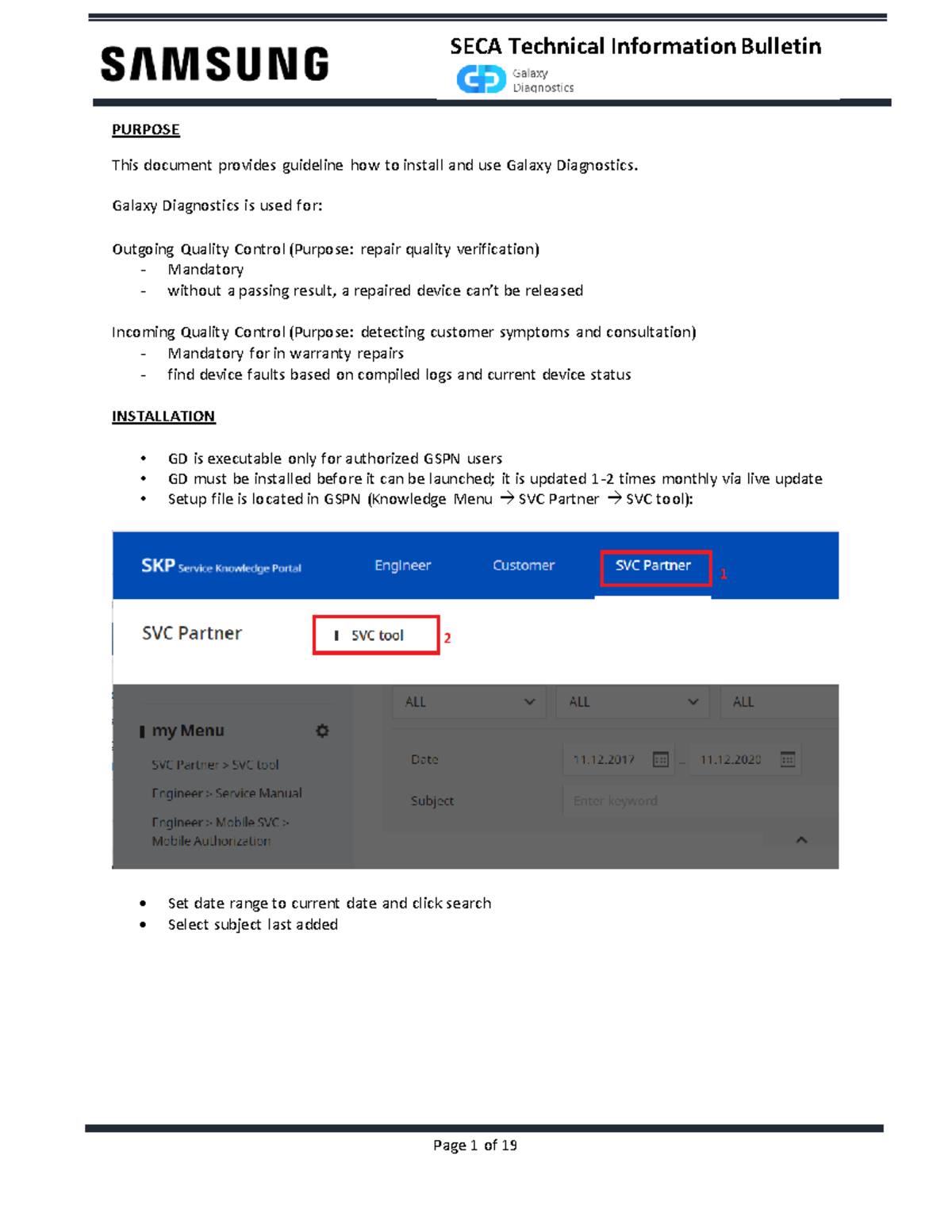 Galaxy Diagnostics User Guide - Installation & QC Procedures - Studocu