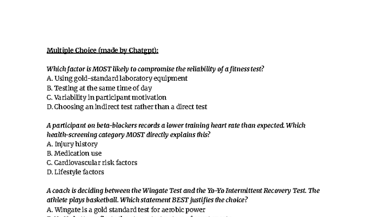 HMS Focus Area 2 IQ1 & IQ2 Practice Test Questions - Studocu