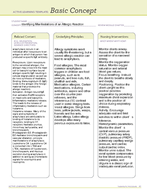 ATI Template Responding to Fire - ACTIVE LEARNING TEMPLATES THERAPEUTIC ...