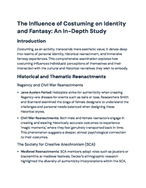 Fashion and Fantasy: Exploring the PPSS Model in Fashion Studies ...