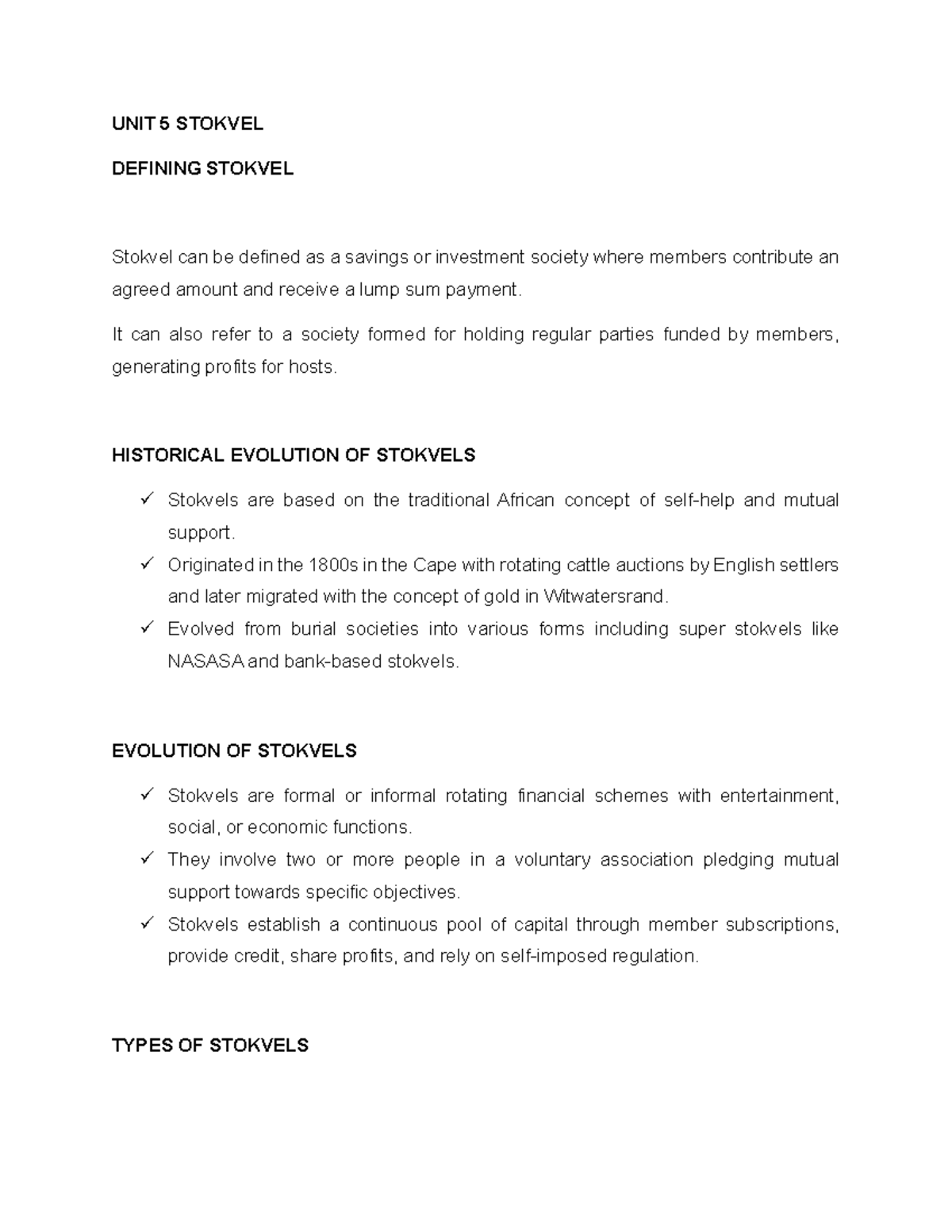 Stokvels: Understanding Their Evolution and Impact in Business Law ...