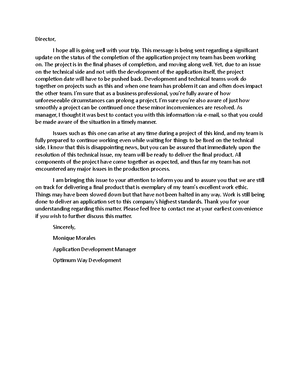 It226 activity one - Gretchen Comeau IT 226 Module One Activity January ...