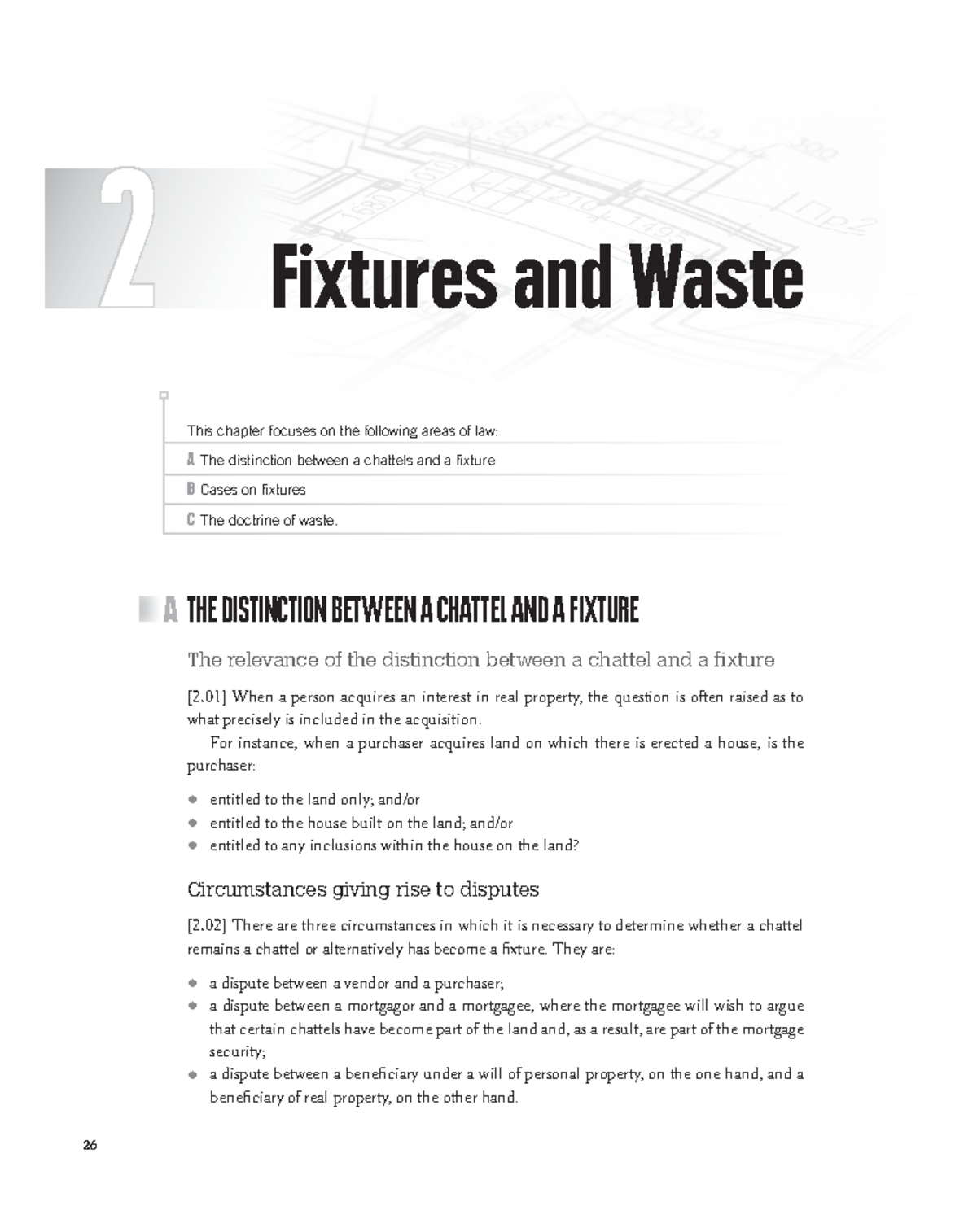 Real Property Law: Understanding Chattels and Fixtures in Context - Studocu
