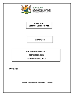 CAPS FET GR 10-12 Mathematics - - Studocu