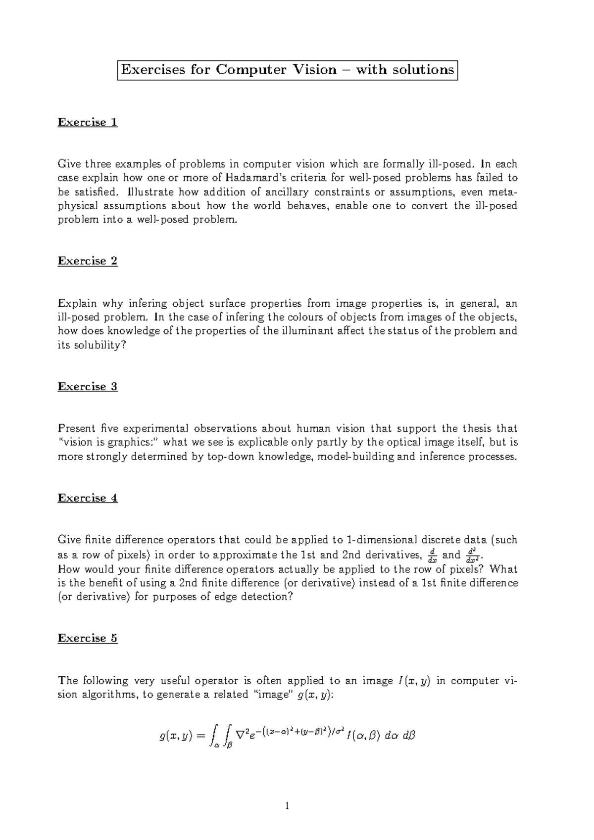 Computer Vision Exercises and Solutions - Practica 3-Fase3 - Studocu