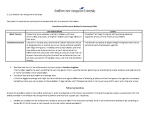 CJ112 6-2 Module Six Assignment Juvenile Justice - CJ 112 Module Six ...