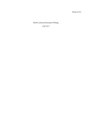 [Solved] from the Victoria Business Schools Example of a Finished ...